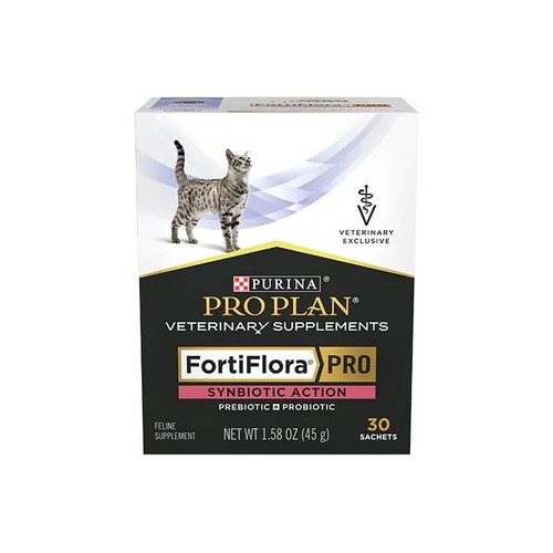 Purina FortiFlora SA Synbiotic Action Cat Probiotic Supplement 1 box/30 ...