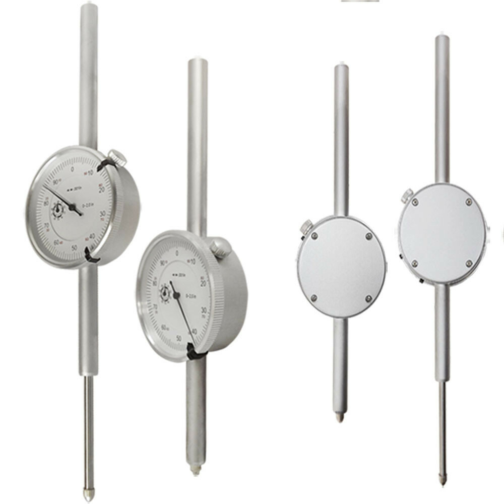 2 Inch Dial Indicator 0.001 Inch Graduation Lug Back White Face Aero ...
