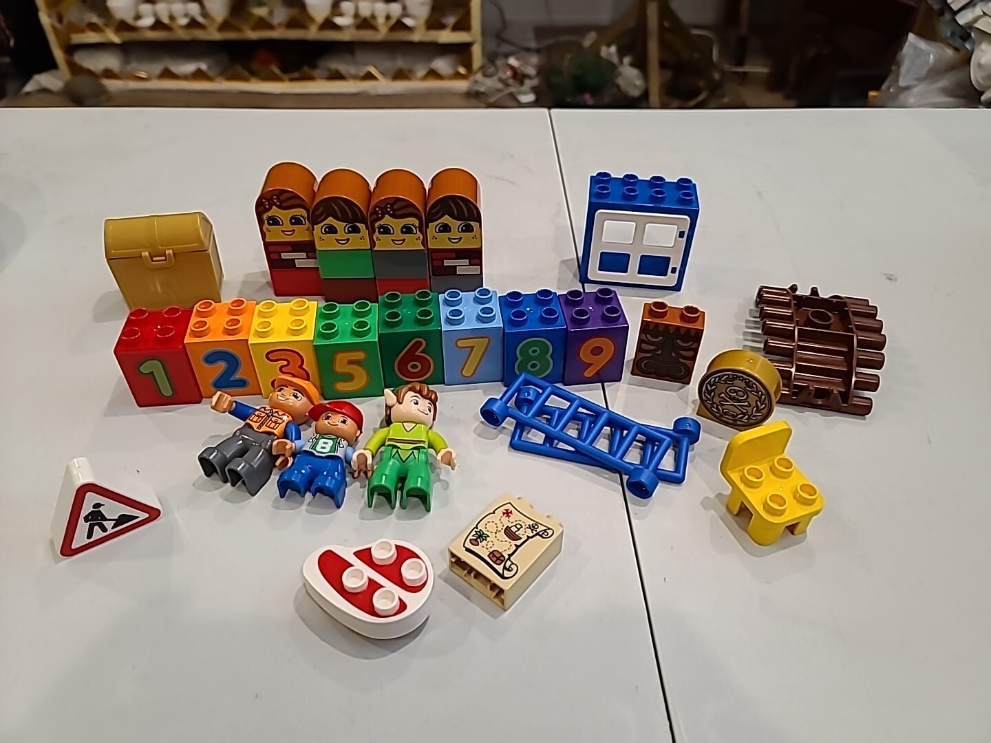 LEGO DUPLO BUILDING BLOCKS BRICKS Minifigures 2x2 Curved Number Blocks ...