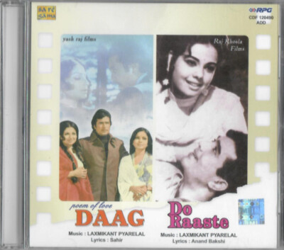 Daag / Do raaste - 2 in 1-Rare CD -Bollywood songs/Brand New/Rajesh ...