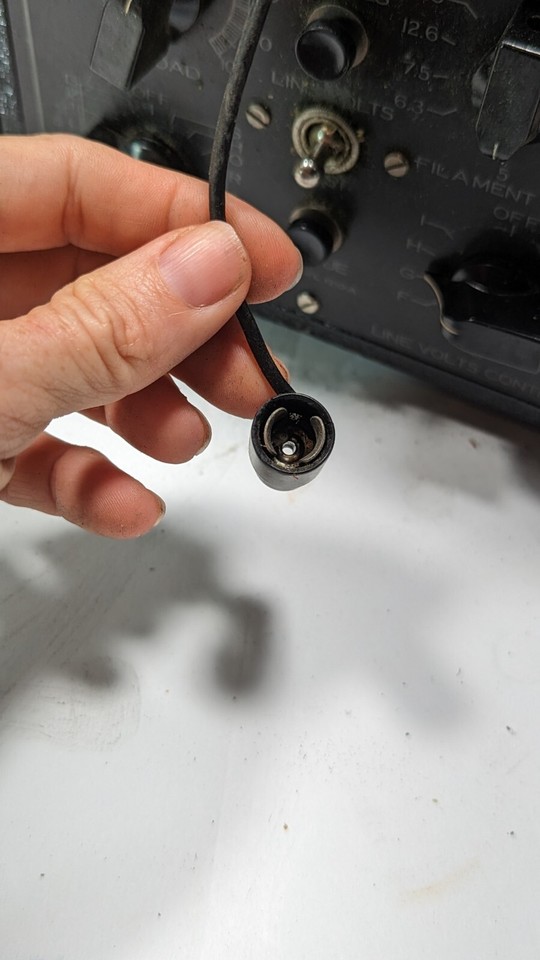 Triplett Tube Tester Model 1210 A Powers on Vintage Ham Radio Tubes | eBay