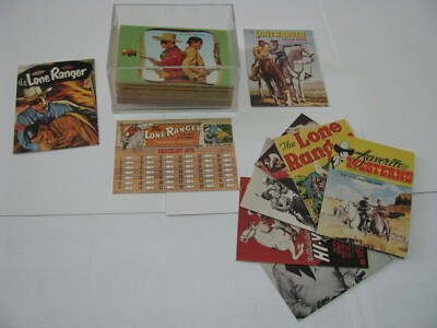 The Lone Ranger complete 72 Card Trading Card Set Dart Cards 1997 ...