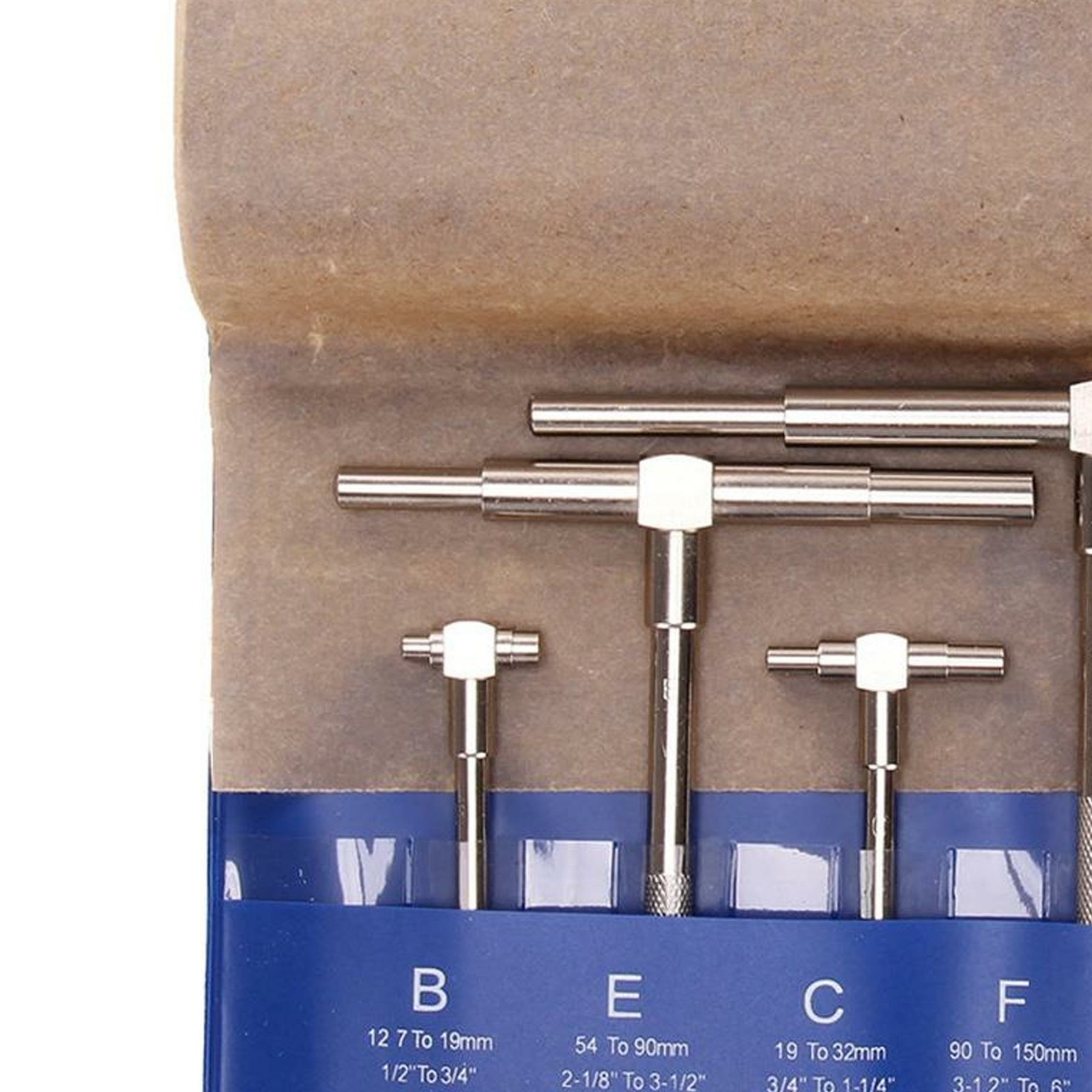 Telescopic Gauge Micrometer 8-150mm Measurement Bore Hole Engineers Kit ...
