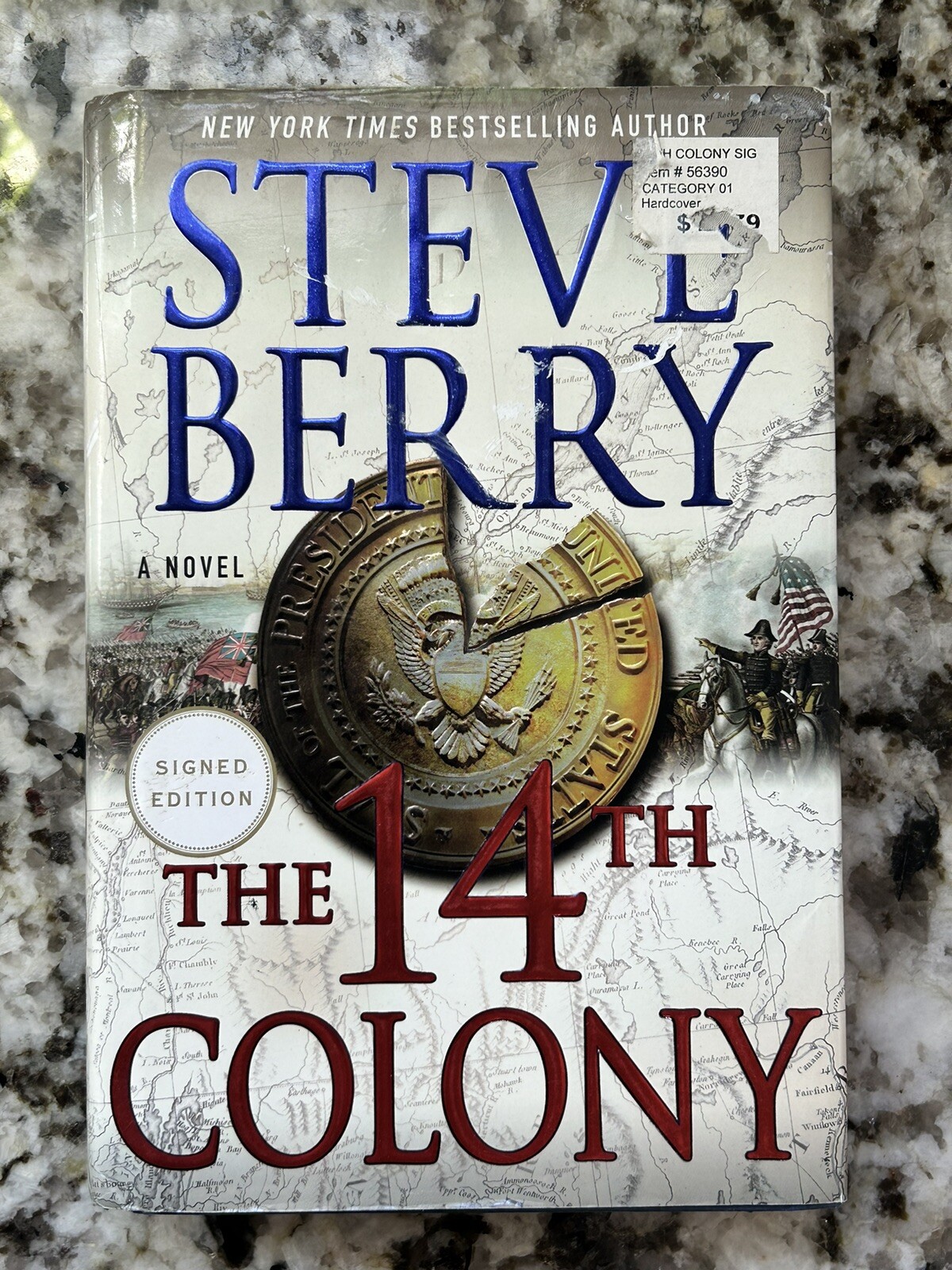 The 14th Colony by Steve Berry (2016, Hardcover) SIGNED 1st/1st | eBay