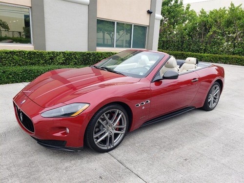 2012 Maserati GranTurismo Convertible 2dr Sport 6500 Miles 1 Owner ...