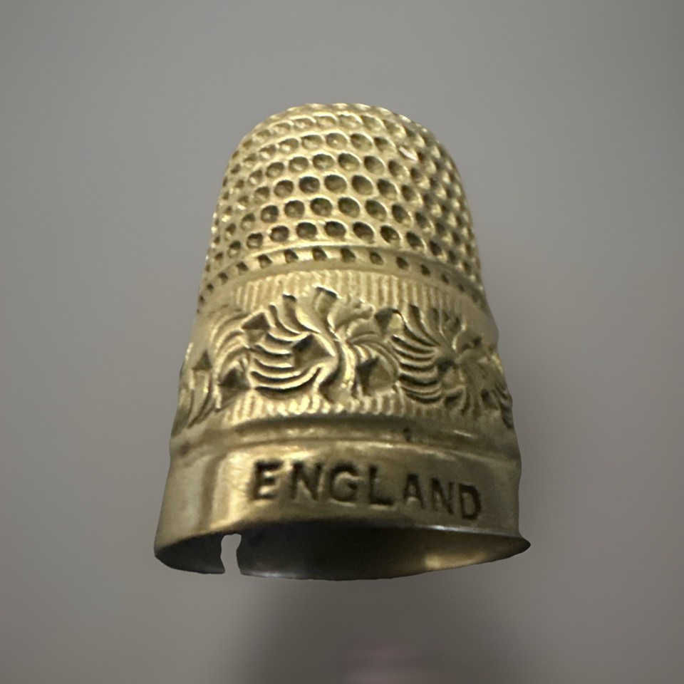 Vintage Sterling Silver Thimble Marked England 1890’s Antique! | eBay