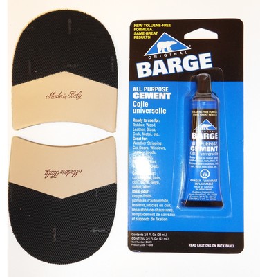 Vibram Italian Men's Dress Shoe Combo/British Heel Repair Kit w/Glue ...