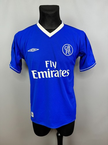 CHELSEA 2003 2005 HOME SHIRT FOOTBALL SOCCER JERSEY UMBRO DOUBLE SIDED ...
