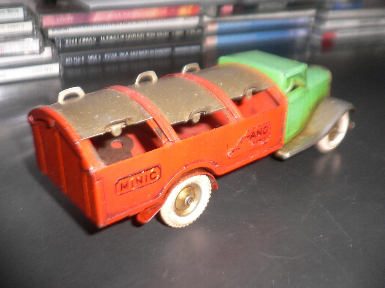 Vintage Tri-ang Minic 32M Pre-war Refuse Lorry Truck w/ Shell Petrol ...