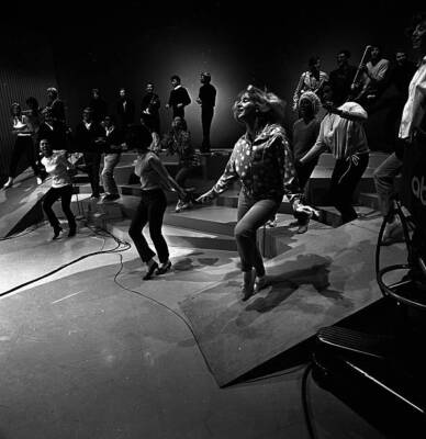 The Shindig Dancers With Carolyne Barry 1965 Shindig Tv Show Old Photo ...