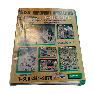 Meisel Hardware Specialties 1990-91 “Project Plans & Parts For ...