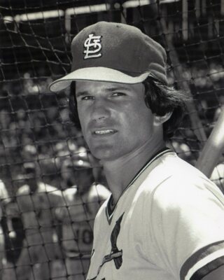 Ken Reitz St. Louis Cardinals Black & White 8x10 Baseball Photo | eBay