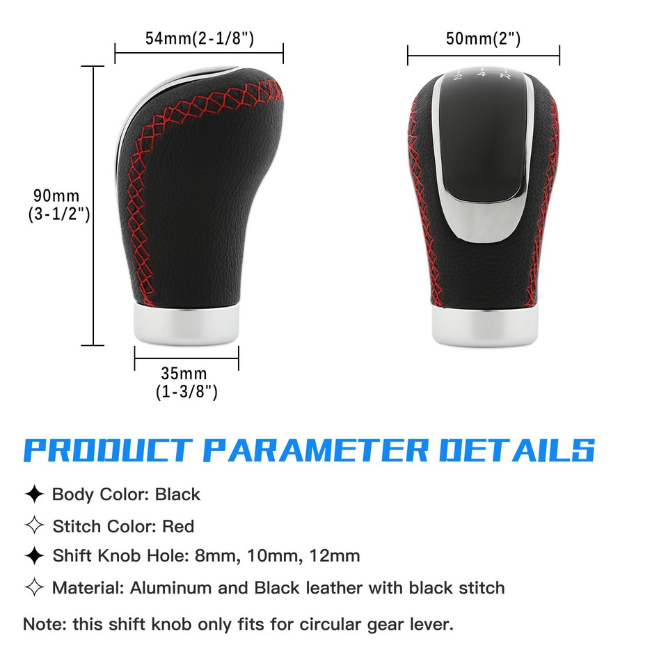 5 / 6 Speed Manual Gear Stick Shift Knob Lever Head For Mazda RX-7 RX-8 ...