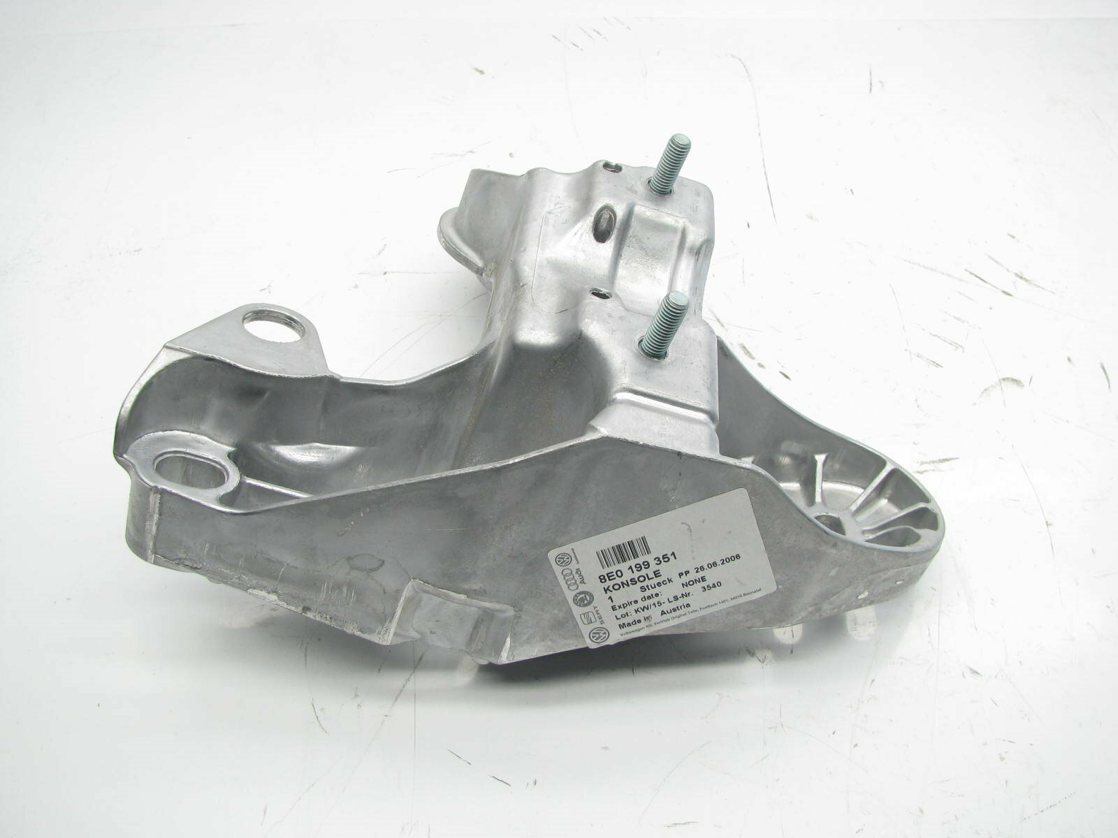 02-05 Audi A4 OEM Front LH Driver Engine Mount Bracket 8E0199351 G1090 ...