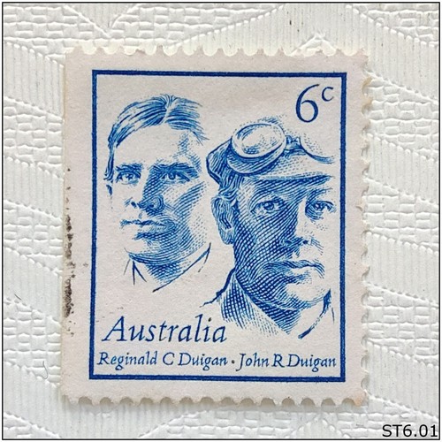 Reginald Charles & John Robertson Duigan 6c Australia Postage Stamp (6. ...
