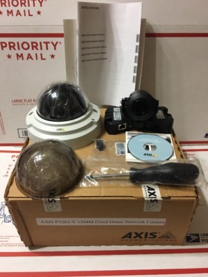 Axis Communications 0470-001 P3363-V 12MM FIXED DOME CAMERA LIGHT ...