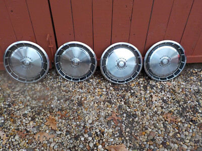 1971 1972 1973 Mustang Original 14" Wheel Covers Standard Hubcaps 71 72 ...