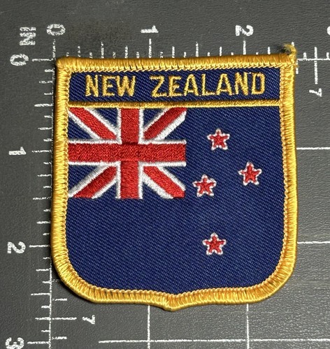 Vintage New Zealand Kiwi Land Flagge Shield Crest Emblem Abzeichen ...