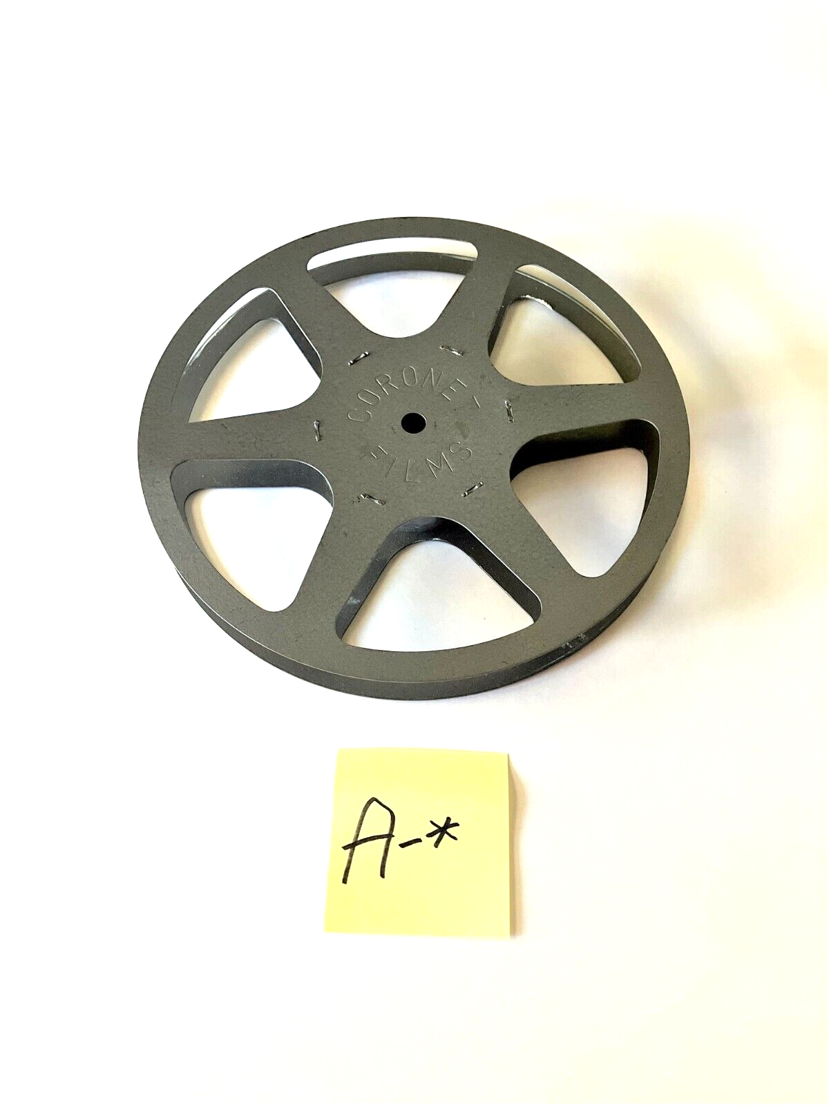 CORONET FILMS - 1- 16mm 400' EMPTY METAL FILM REEL ( GREY ) | eBay