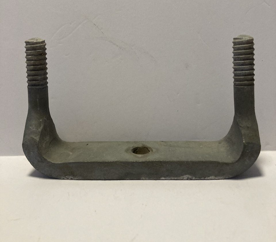 Vintage Metal Double Insulator Pin Peg Bracket Glass Insulators C | eBay