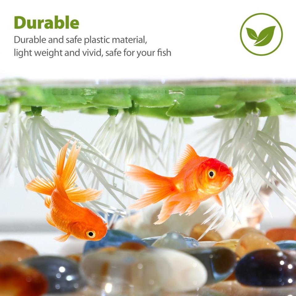 2 Packs/36PCS Simulated Duckweed Plant Decor Plastic Water Plant (Green ...