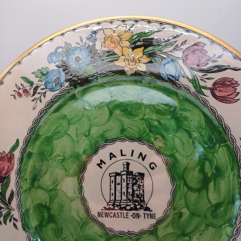Maling Pottery Springtime Plate Hand Painted by Steven Moore 1997 | eBay UK