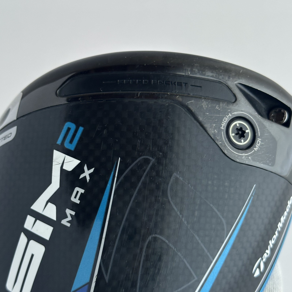 TaylorMade SIM2 MAX Driver 9* Head Only Golf Club RH w/Headcover USED ...