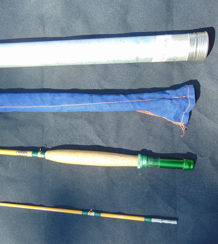 Shakespeare Wonderod fly rod no.1270 model FKM 2 Piece 7'10" pat pend ...