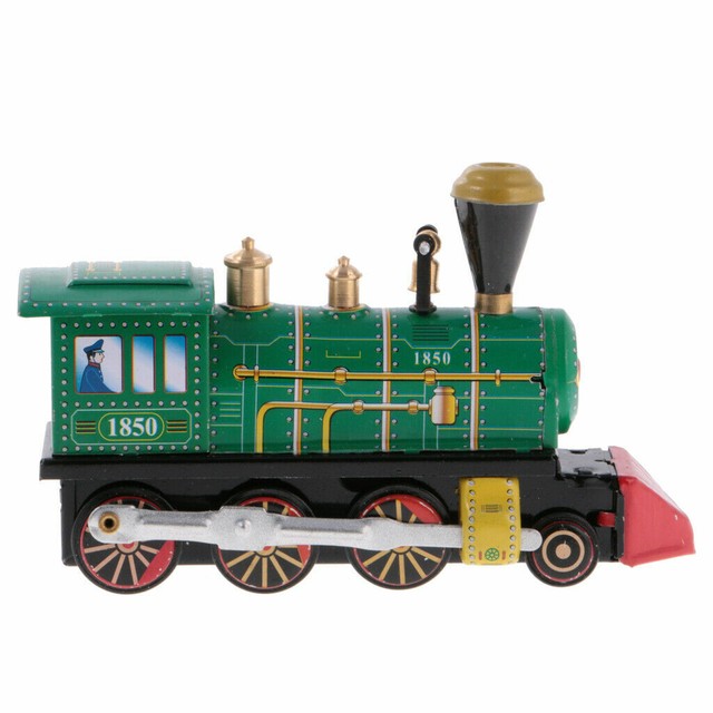 Schylling Ms432 Collectible Wind-up Vintage Locomotive Model Clockwork ...