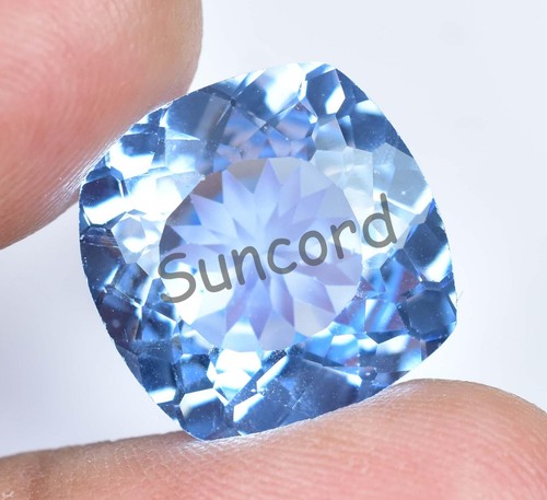 17.8 Ct Natural Blue Jeremejevite Flawless Certified Rare Namibia Loose ...