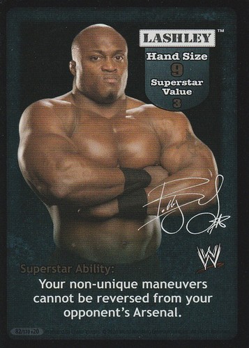 WWE: Lashley Superstar Card for Lashley [Lightly Played] Raw Deal ...