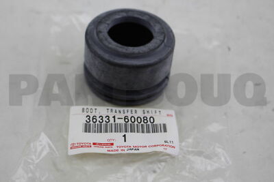 3633160080 Genuine Toyota BOOT, TRANSFER SHIFT LEVER, NO.2 36331-60080 ...