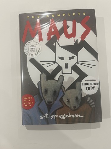 THE COMPLETE MAUS SIGNED BOOK HC - ART SPIEGELMAN | eBay