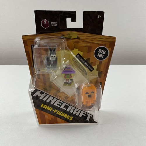 Minecraft Village Watcher, Ghast O’Lantern, Cyborg Donkey Mini-Figure 3 ...