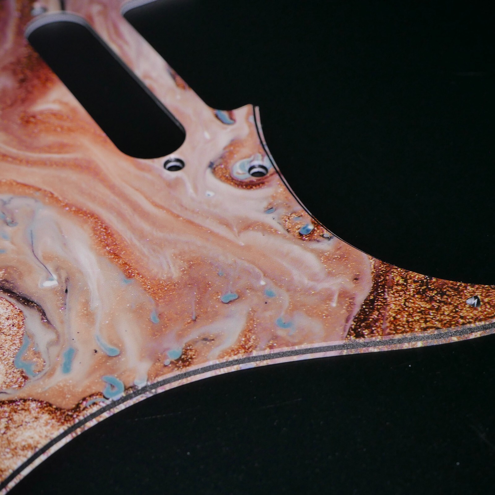 PRS Silver Sky • Silver Sky SE Pickguard • Marble #20 • Custom ...