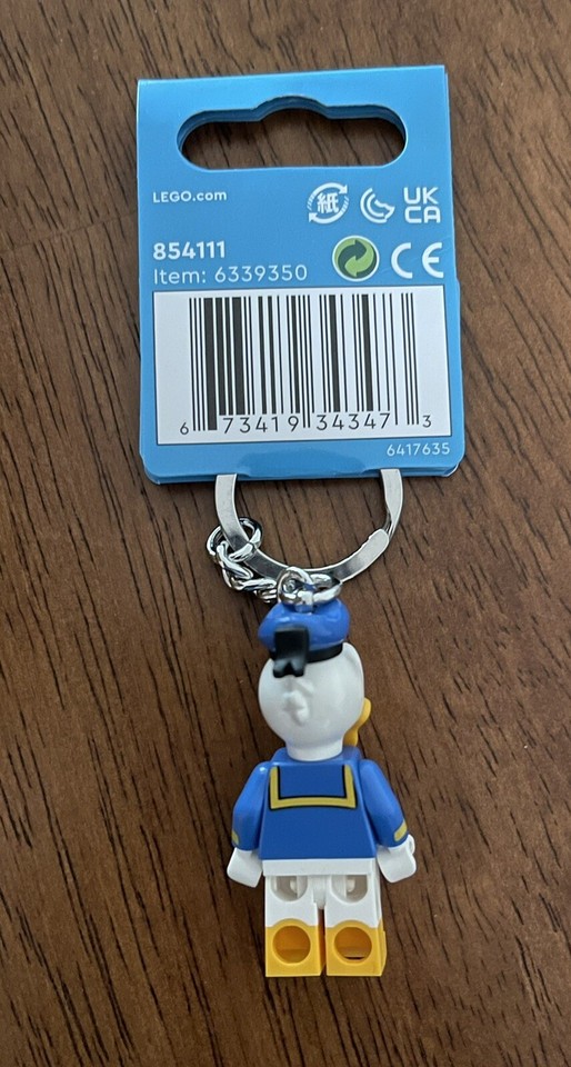 LEGO Donald Duck KeyChain / Keyring 854111-Brand New-Fast Shipping ...