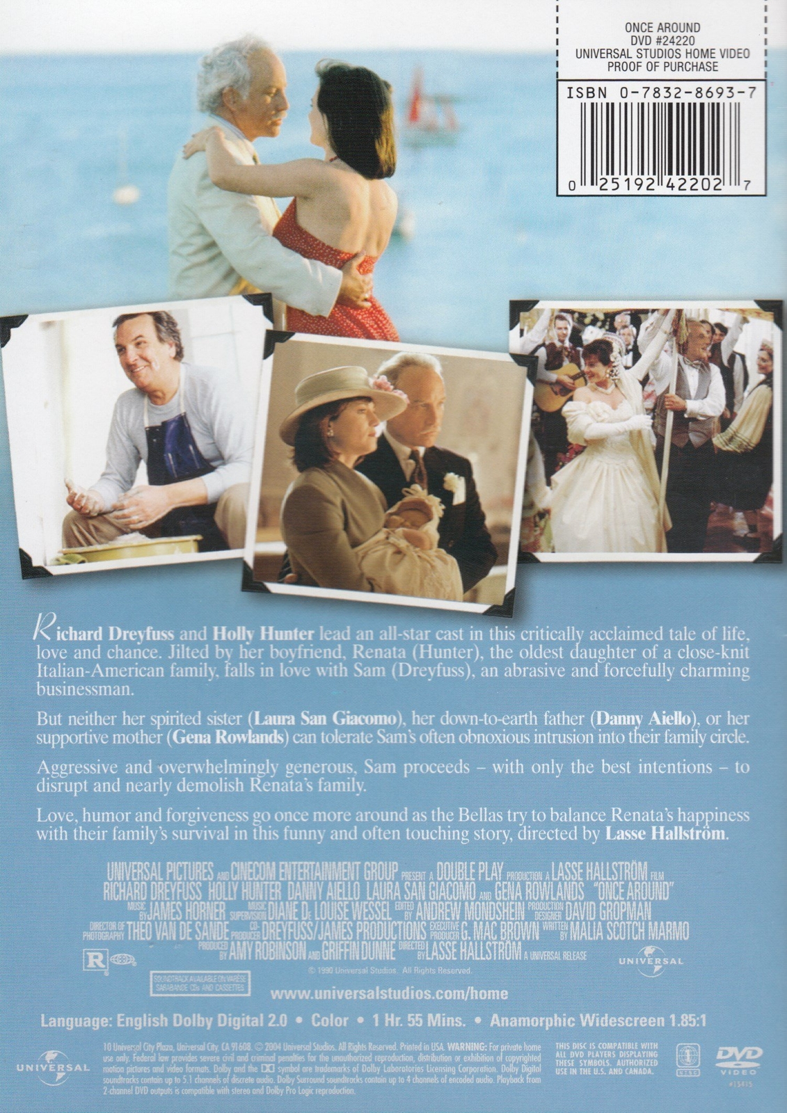 Once Around (DVD, 1991) for sale online | eBay