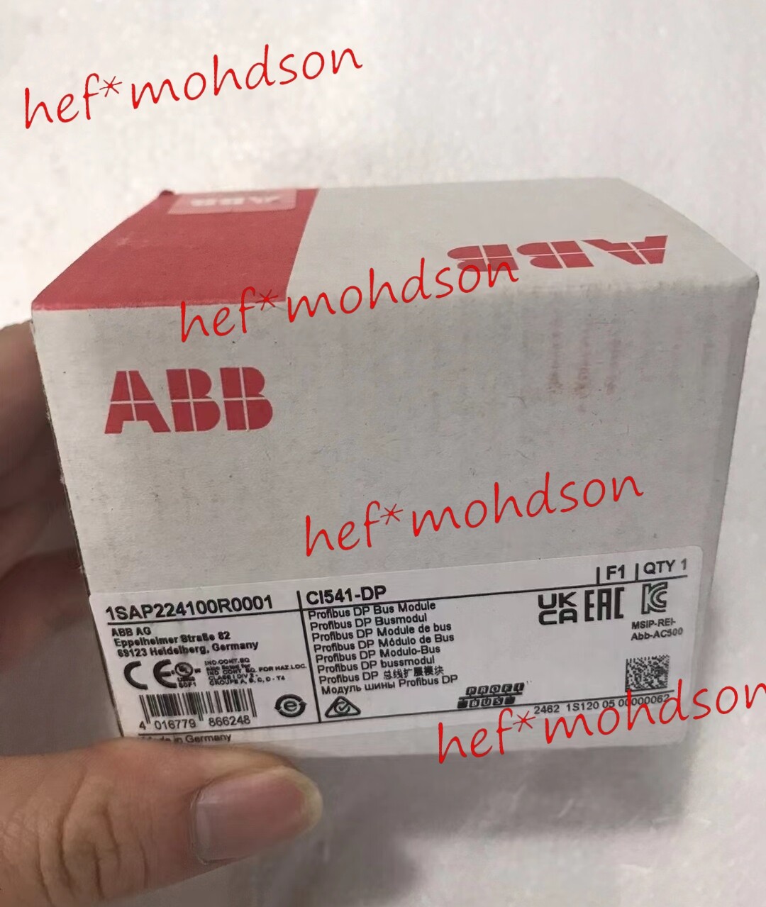 CI541-DP 1SAP224100R0001 CI541-DP 1SAP224100R0001 Expansion module New ...