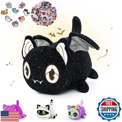 69-PCS丨Bat Cat Plush + 60-Sticker - Ghost Cat Collection - 100% ...