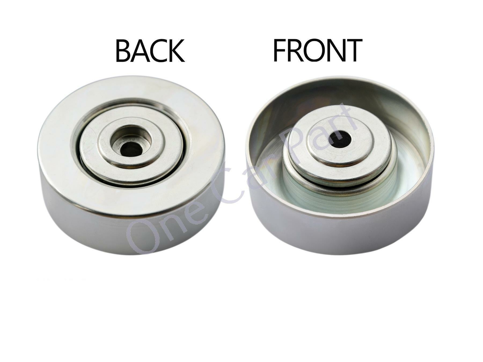 11282247435 Aux Belt Idler Pulley Guide Deflection Fits BMW 530d E39 3 ...