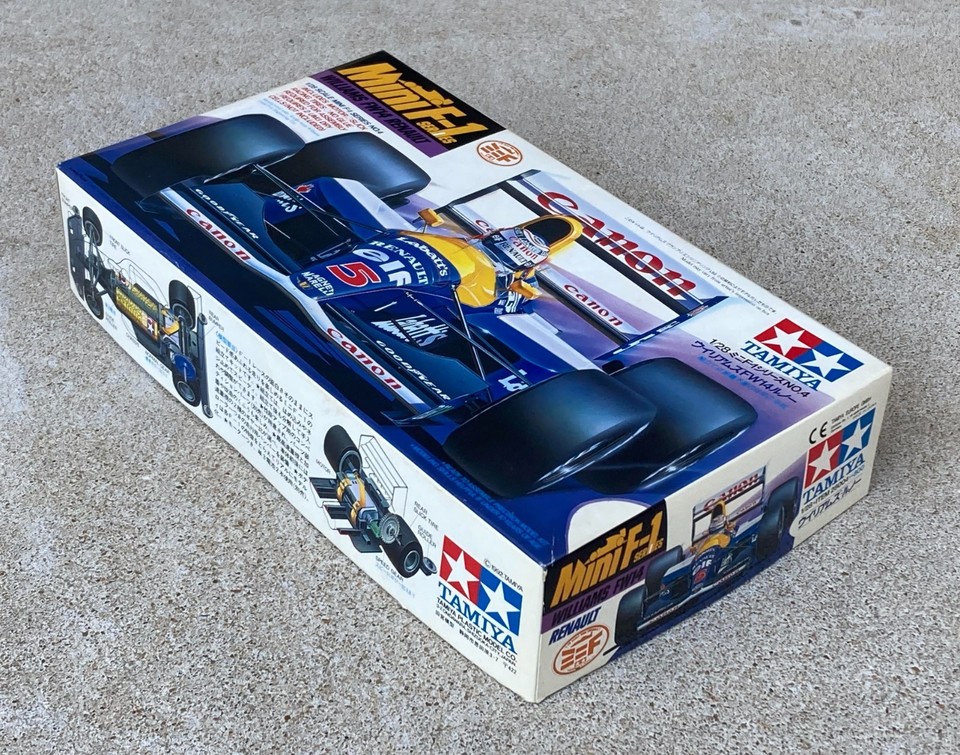 Tamiya 1/28 Mini F-1 Williams FW14 Renault 1992 Motorized Model Kit | eBay