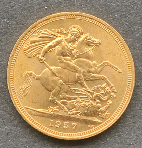 1957 Full Gold Sovereign | eBay UK