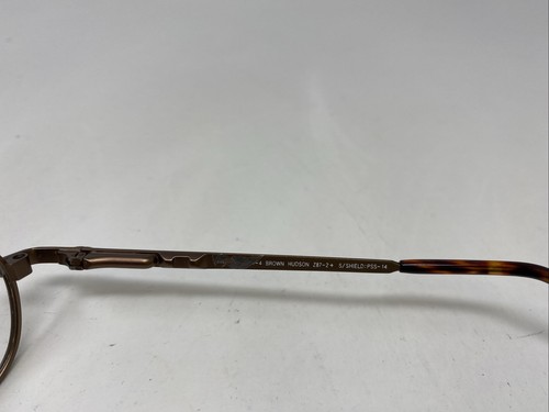 Hudson Optical ST-4 BROWN 58-15-145 Metal Full Rim Eyeglasses Frame ...