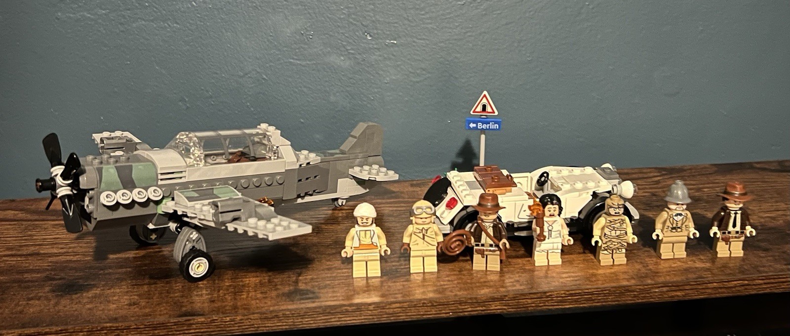 Lego Indiana Jones Lot Minifigures Plane And Car Last Crusade Raiders ...