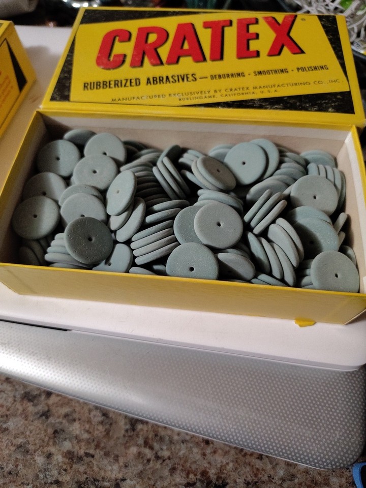 Cratex Blue Green Rubberized Abrasives Disc Please Ask Questions Before ...