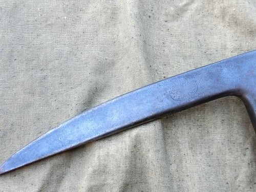 Vintage Fritsch Zurich Ice Axe Wooden Shaft Switzerland Mountaineering ...