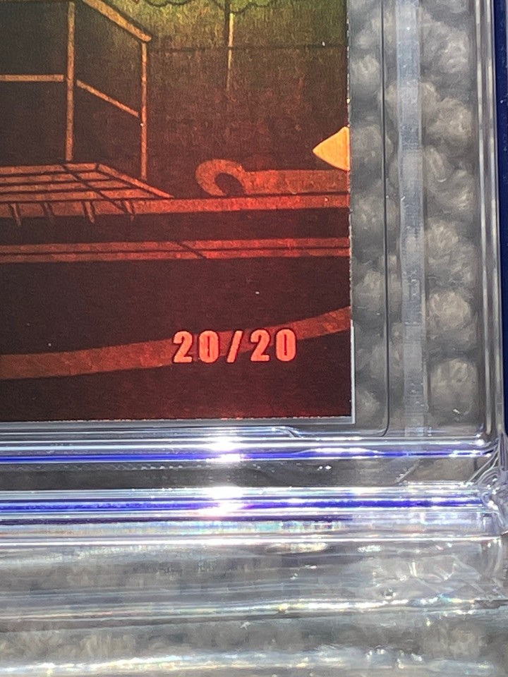 Too Many Ninja Willies Mikey Willie Smunchy CGC 9.8 Foil Book End #20/ ...