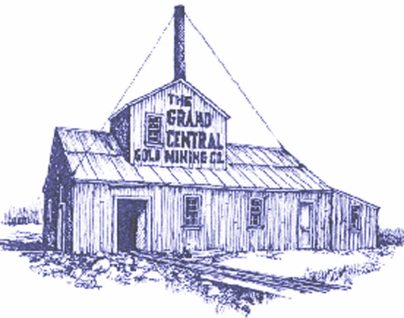 GRAND CENTRAL GOLD MINE O On30 Model Railroad Structure Unptd Wood Kit ...