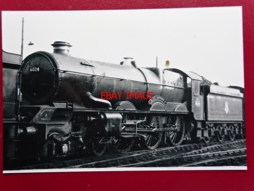 PHOTO GWR KING CLASS LOCO NO 6024 KING EDWARD I | eBay