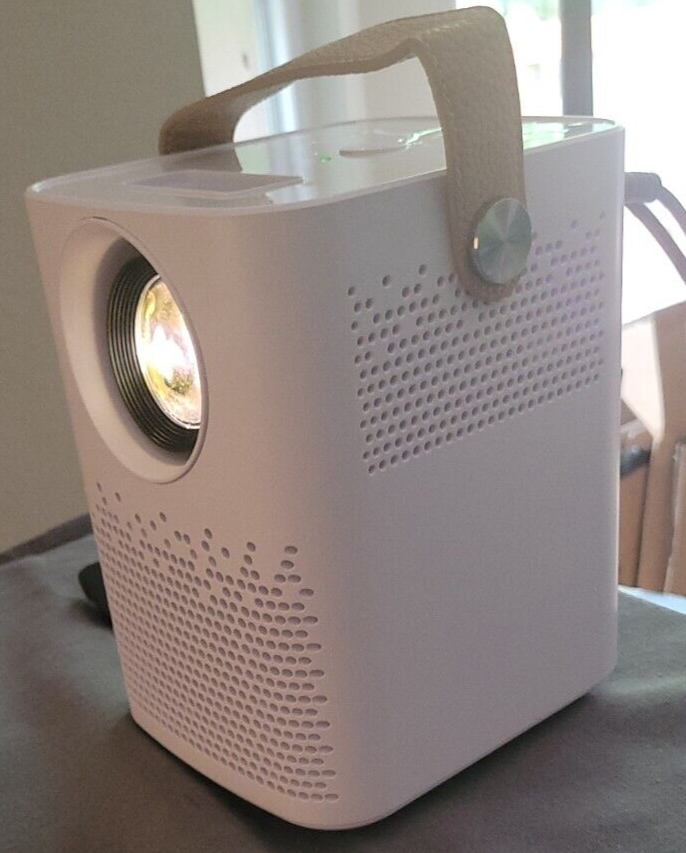 Mini Portable Projector Upgraded WiFi Mini Projector, FHD 1080P Built ...